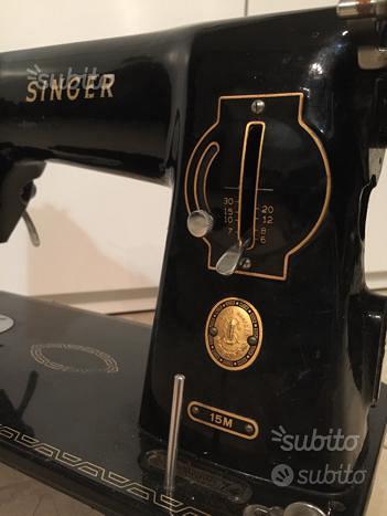 SINGER mod 15M del 1934 macchina da cucire vintage - Collezionismo In ...