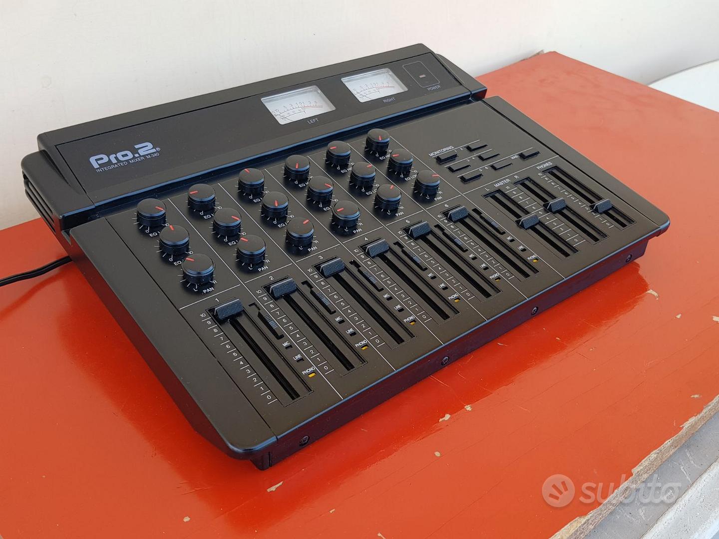 MIXER AUDIO "PRO 2 M340" 6 CH stereo - Audio/Video In vendita a Napoli