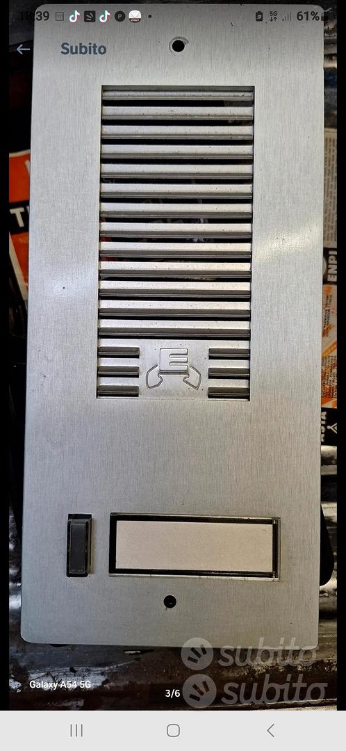 PULSANTIERA CITOFONO URMET - Elettrodomestici In vendita a Frosinone