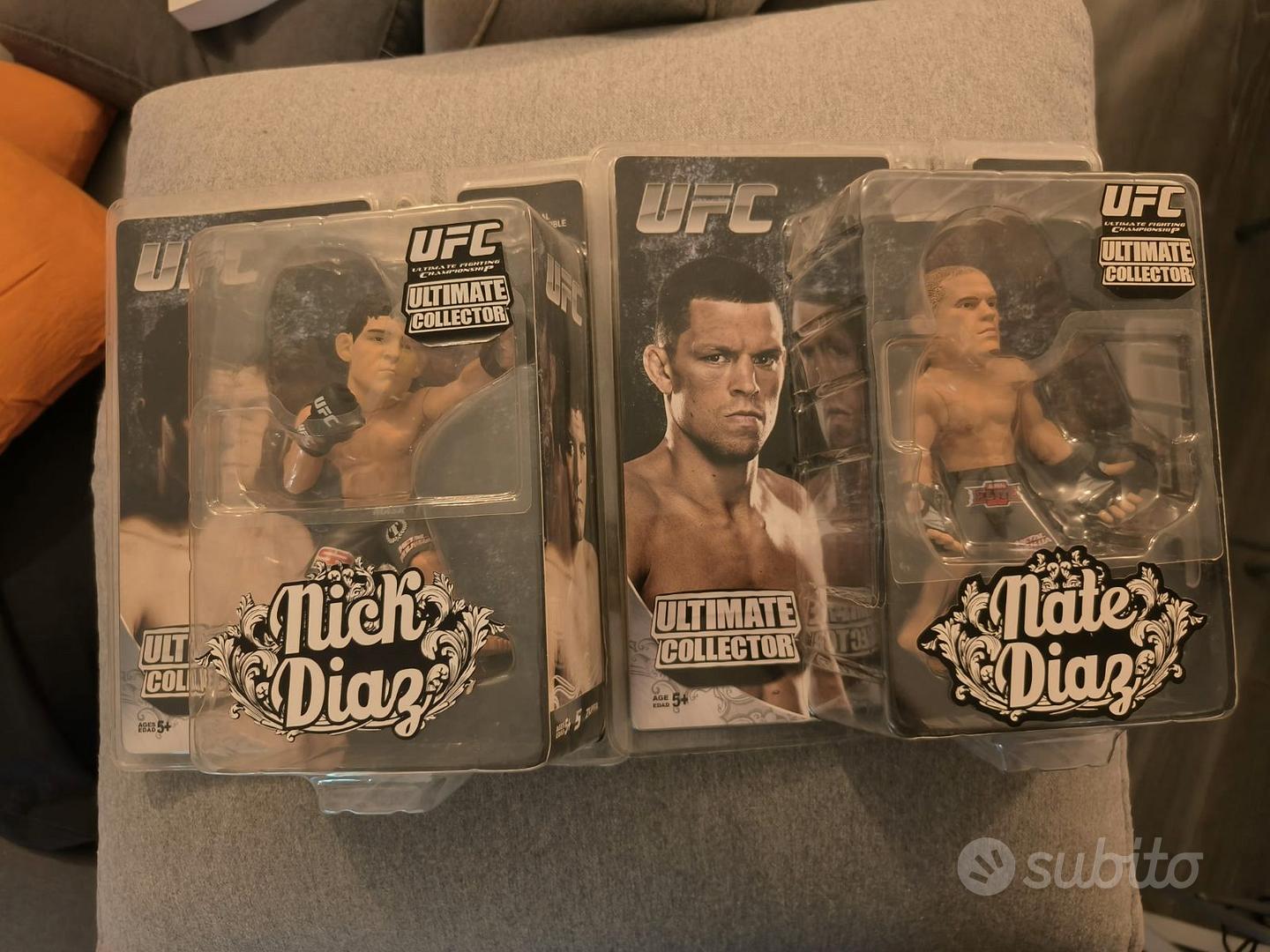 Nate Diaz + Nick Diaz - Action figure (UFC) rare - Collezionismo In ...