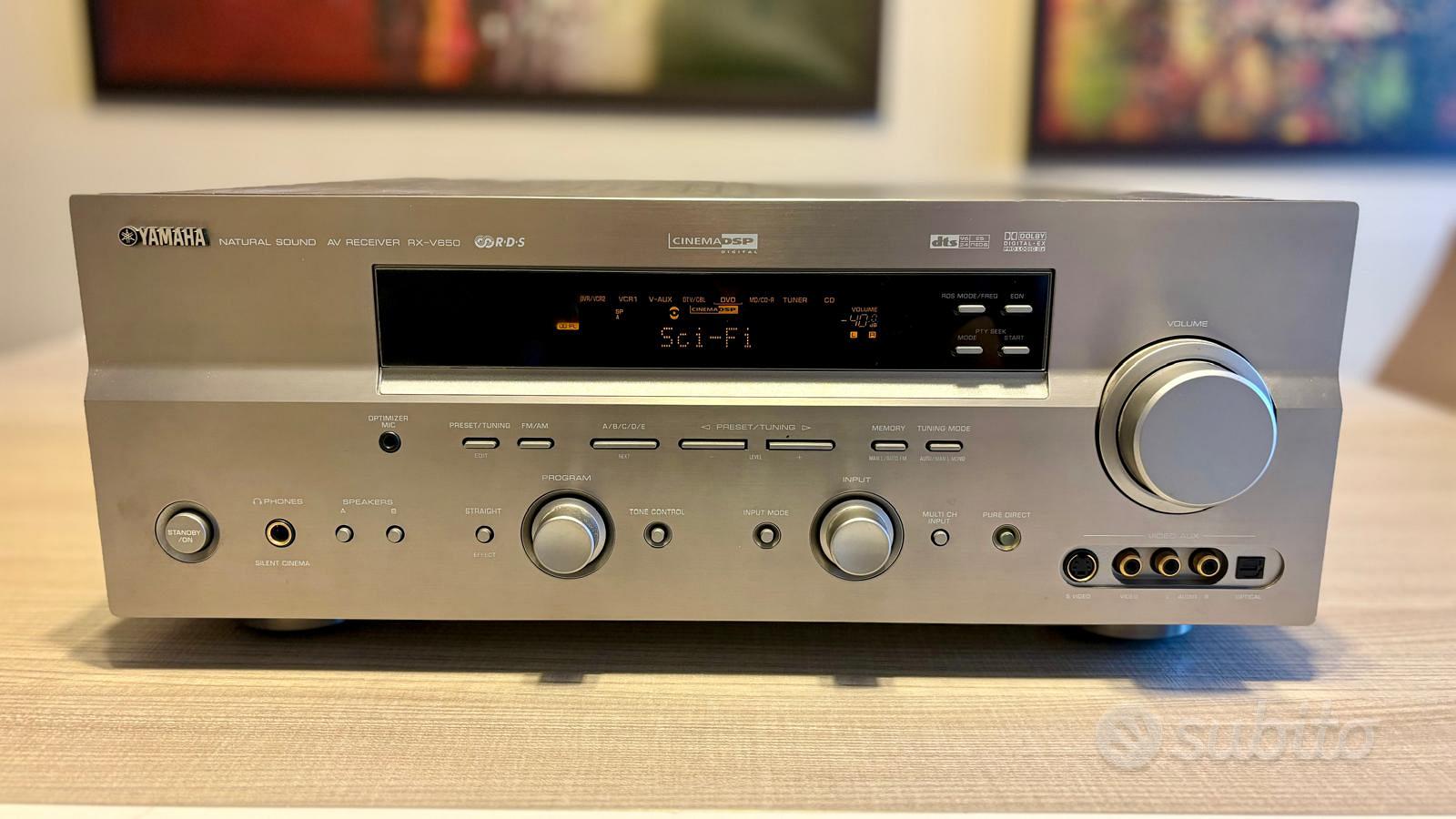 SISTEMA HOME-THEATRE COMPLETO YAMAHA + INFINITY - Audio/Video In ...