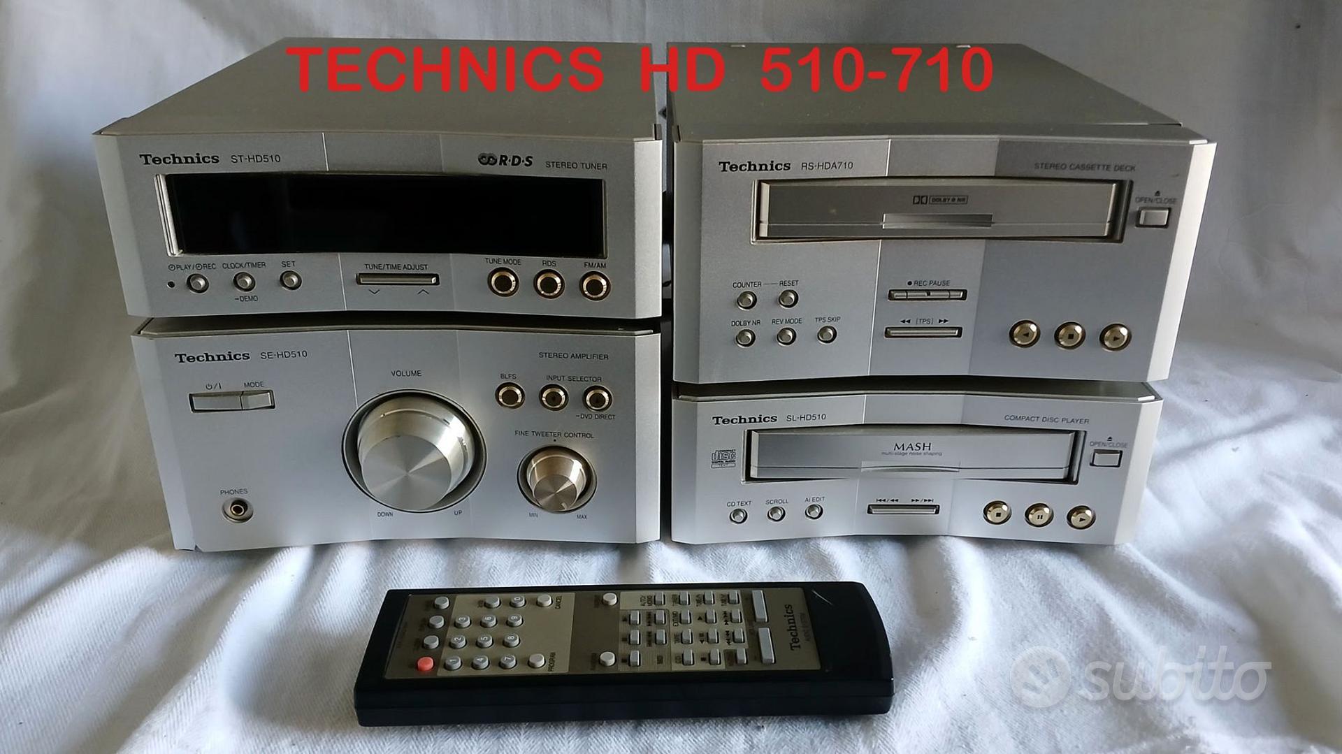 TECHNICS HD-5XX coordinato di qualità con telecom - Audio/Video In ...