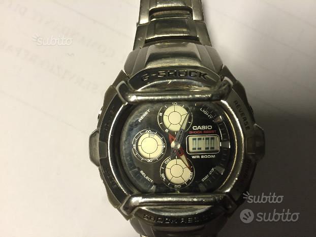 Casio G-SHOK 2738 completamente in acciaio - Abbigliamento e Accessori ...