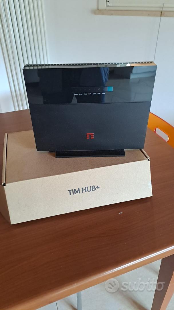 Modem Tim Hub+ Fibra e Adsl - Informatica In vendita a Genova
