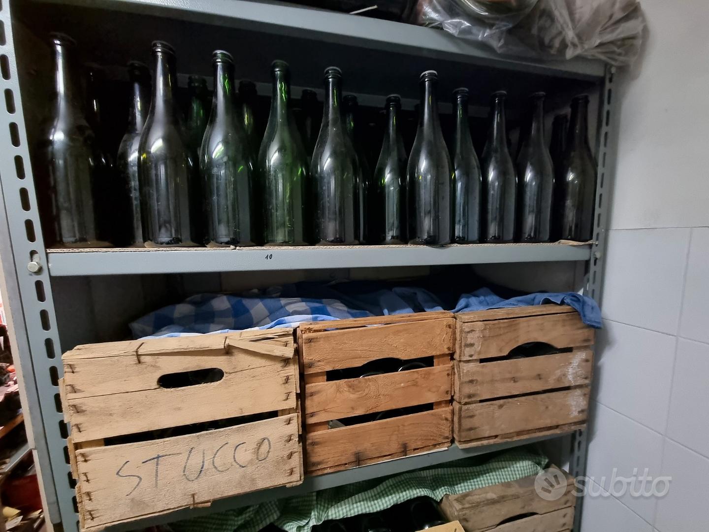 Bottiglie da vino per tappi corona - Giardino e Fai da te In vendita a ...