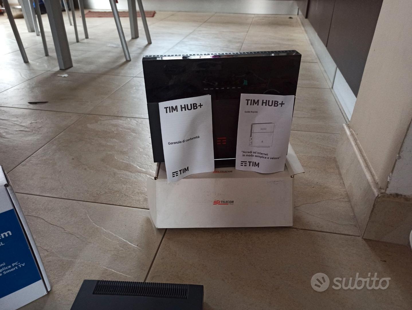 MODEM ROUTER TIM HUB + PLUS WIFI 6 FIBRA - Informatica In vendita a Torino