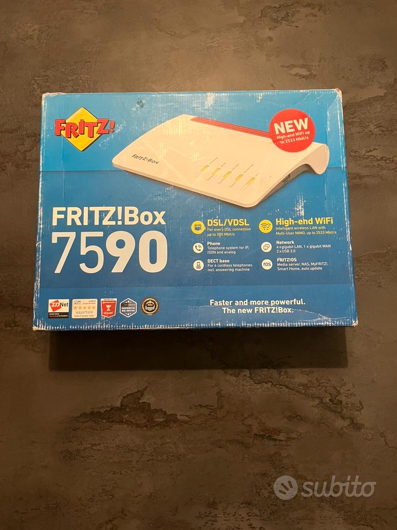 Modem fibra Router FRITZ!Box 7590 - Informatica In vendita a Como