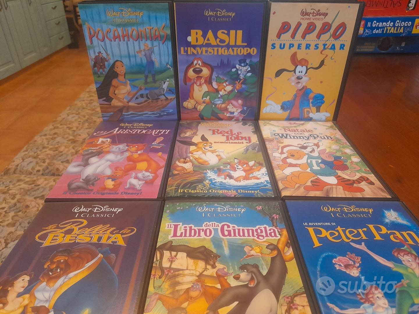 Vhs walt disney - Musica e Film In vendita a Varese