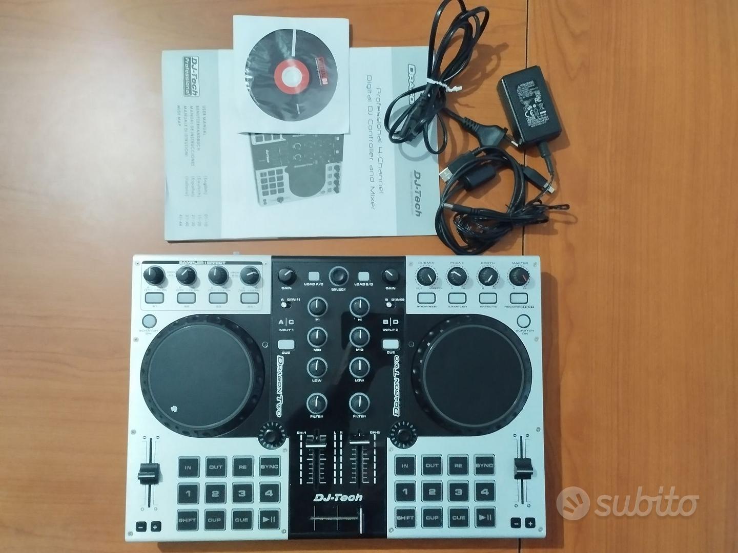 SCHEDA AUDIO CONSOLE DJ TECH - DRAGON TWO - Audio/Video In vendita a ...