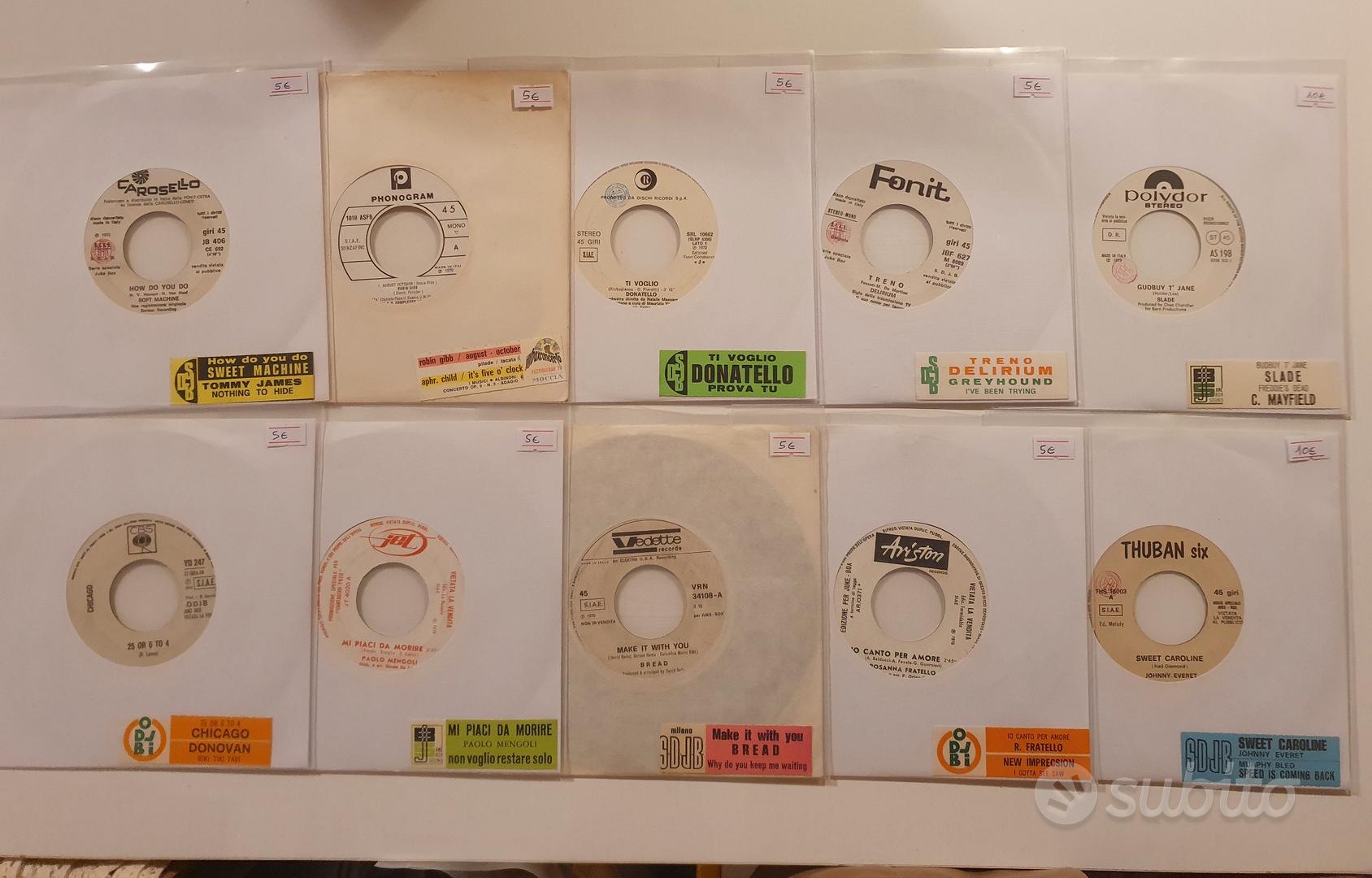 45 giri Jukebox Promo vari generi - Musica e Film In vendita a Como