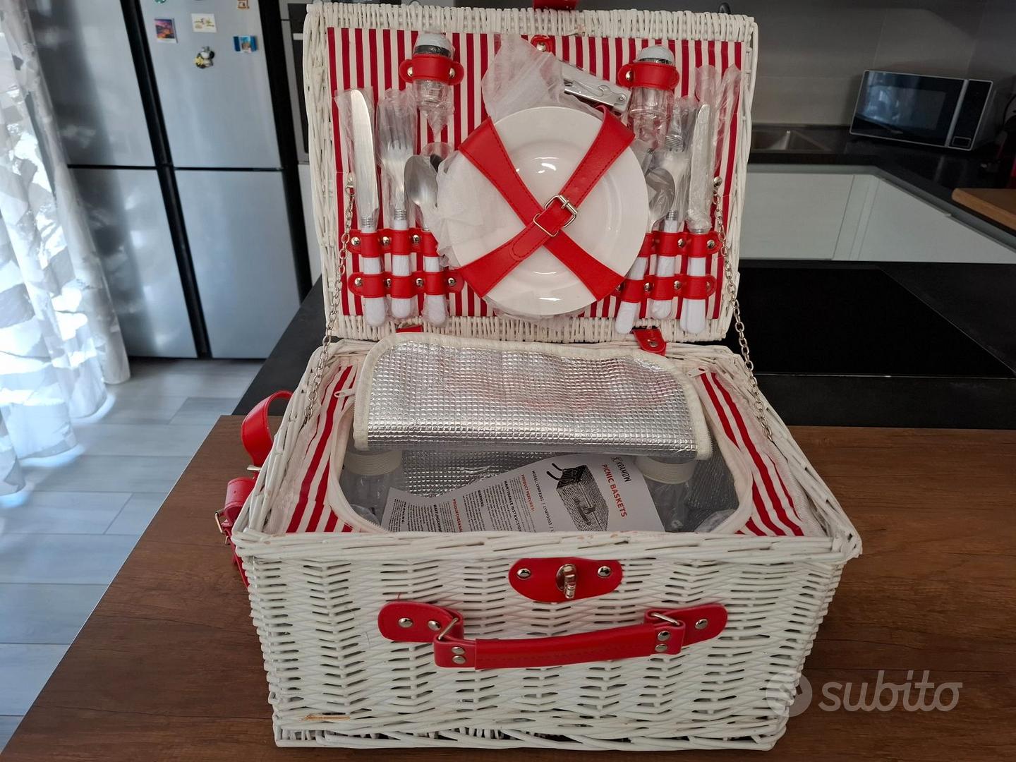 Cesto picnic basket Nuovo !!! - Arredamento e Casalinghi In vendita a ...