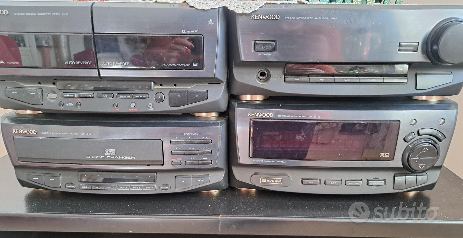 Impianto HiFi Kenwood H5 - Audio/Video In vendita a Brindisi