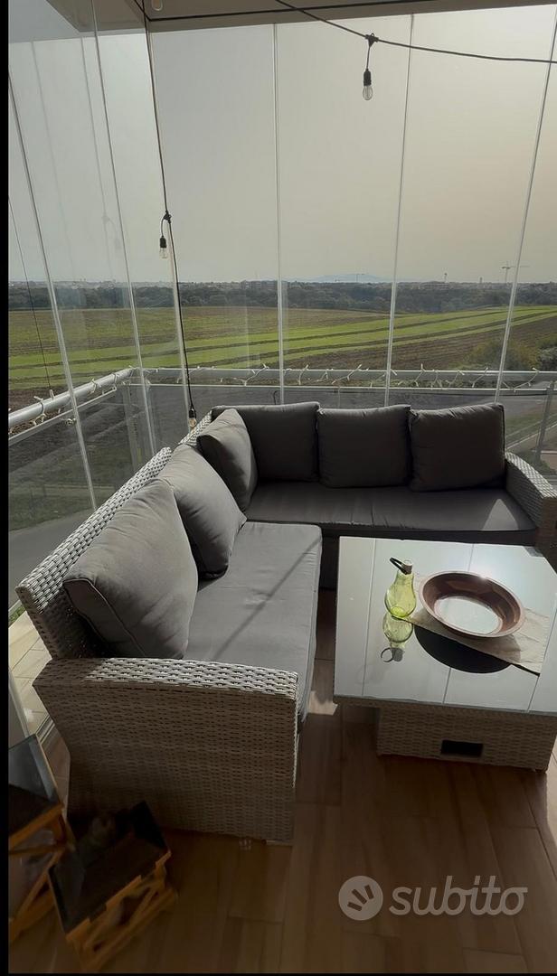 Salotto da giardino Davos NATERIAL- divanetti - Giardino e Fai da te In ...