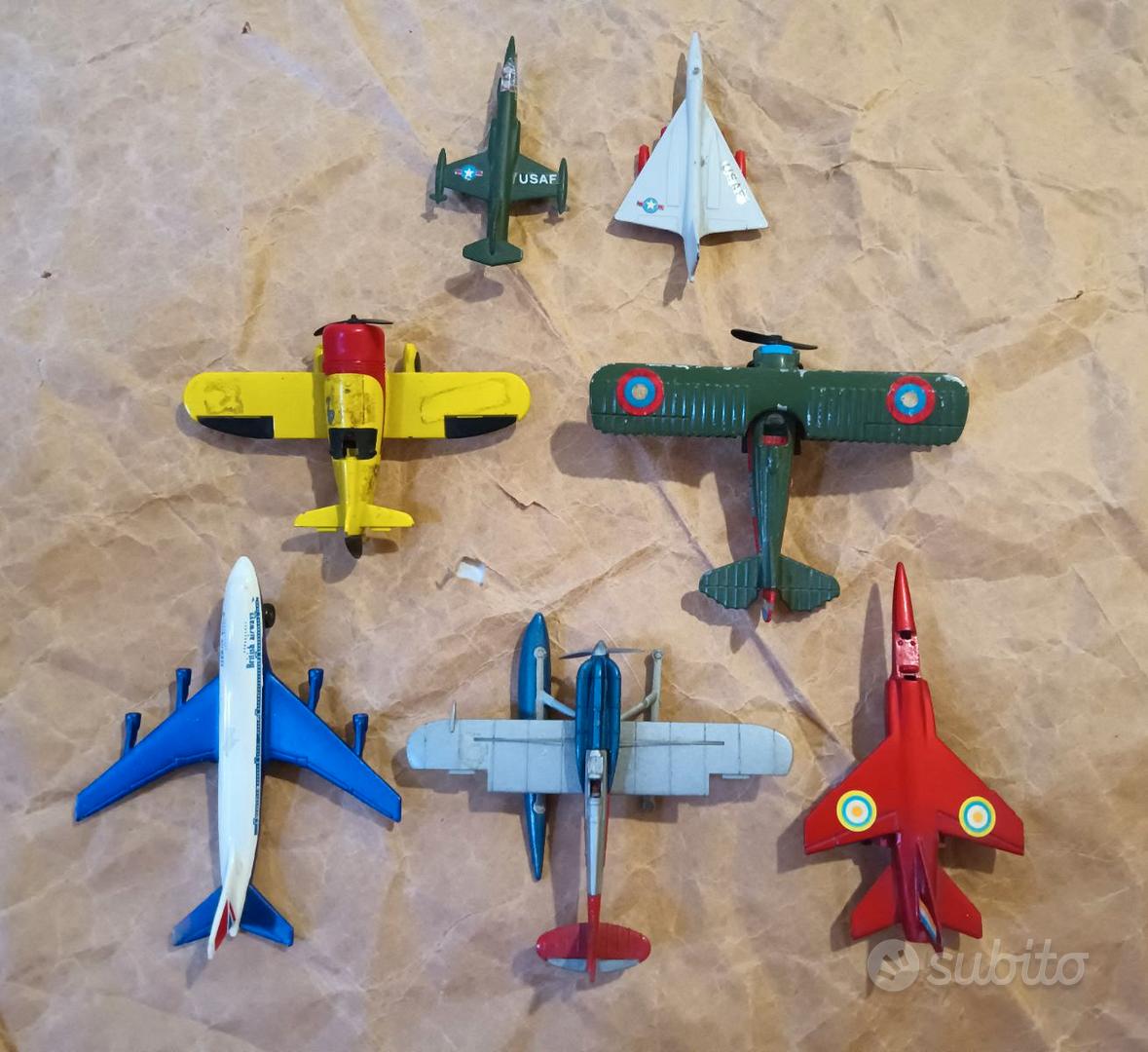 Lotto di 7 MODELLINI AEREI AEREOPLANI MILITARI - Collezionismo In vendita a Parma
