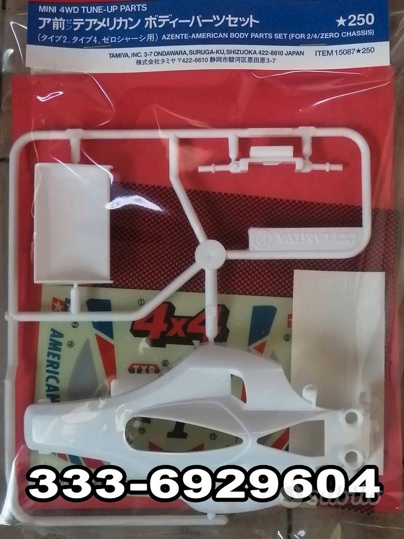 Tamiya 15087 Mini 4WD AZENTE AMERICAN Body Parts - Collezionismo In ...