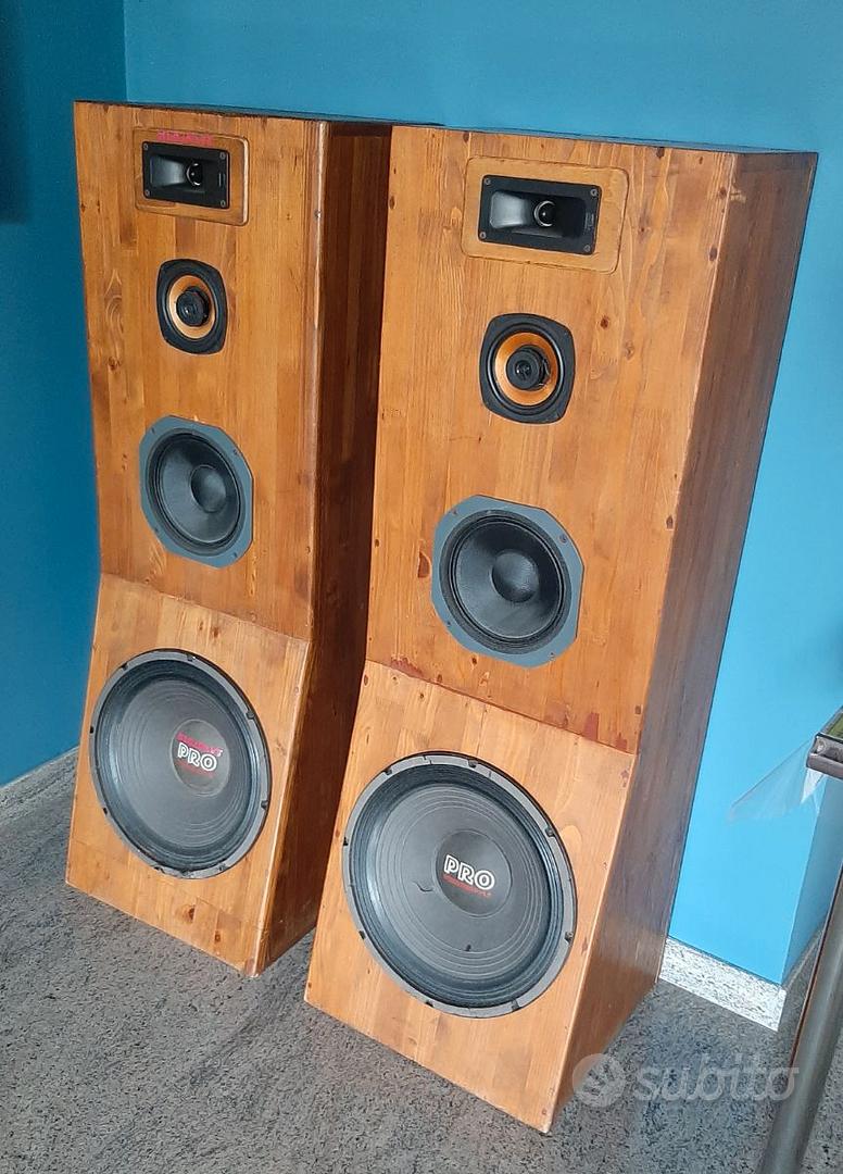 casse diffusori acustici in legno Hi-Fi - Audio/Video In vendita a Isernia