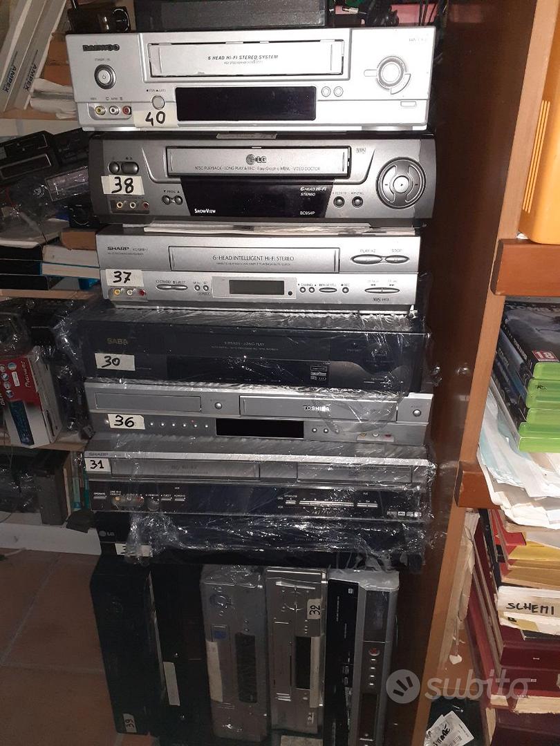Videoregistratori vhs vintage revisionati - Collezionismo In vendita a ...