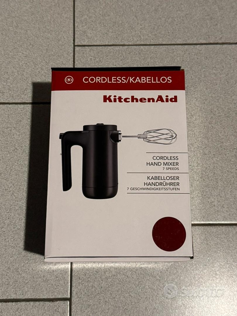 Sbattitore KitchenAid Rosso 5KHMB732EER - Elettrodomestici In vendita a ...