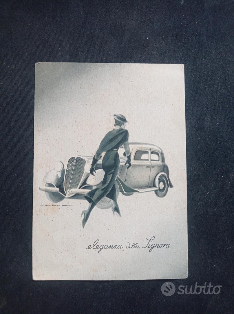 CARTOLINA "FIAT - LA NUOVA BALILLA" (M.DUDOVICH) - Collezionismo In ...