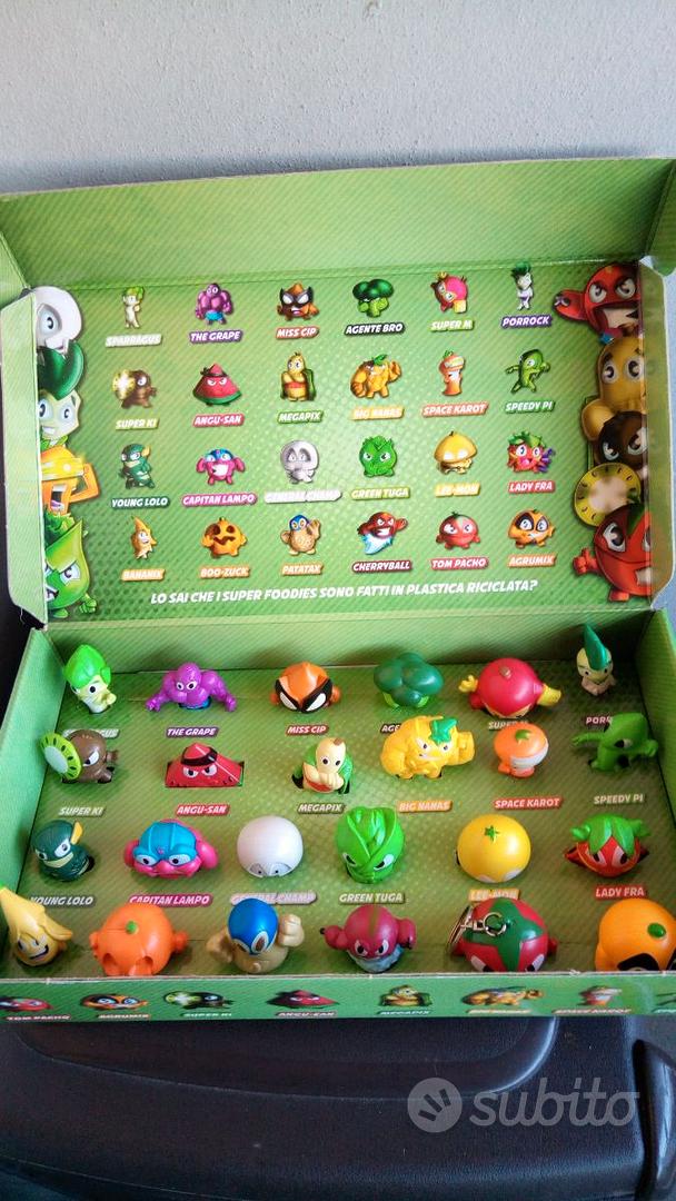 Super Foodies Esselunga collezione completa+carte - Collezionismo In ...