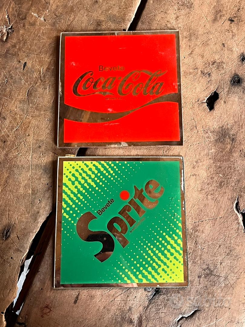 Coca cola Sprite anni 70/80 15x15 - Collezionismo In vendita a Mantova