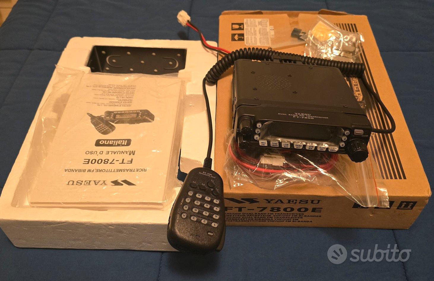 YAESU FT-7800E Pari al nuovo! - Audio/Video In vendita a Roma