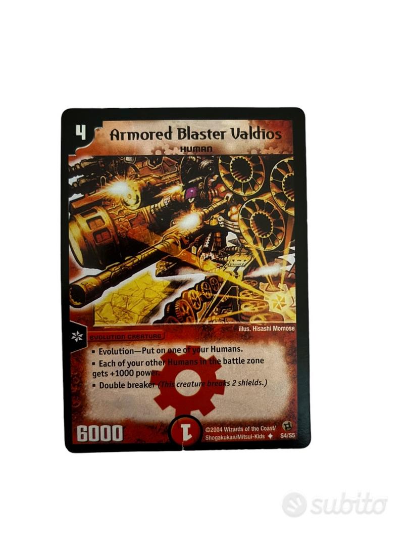 Carta duel masters Armored Blaster Valdios - Collezionismo In vendita a ...