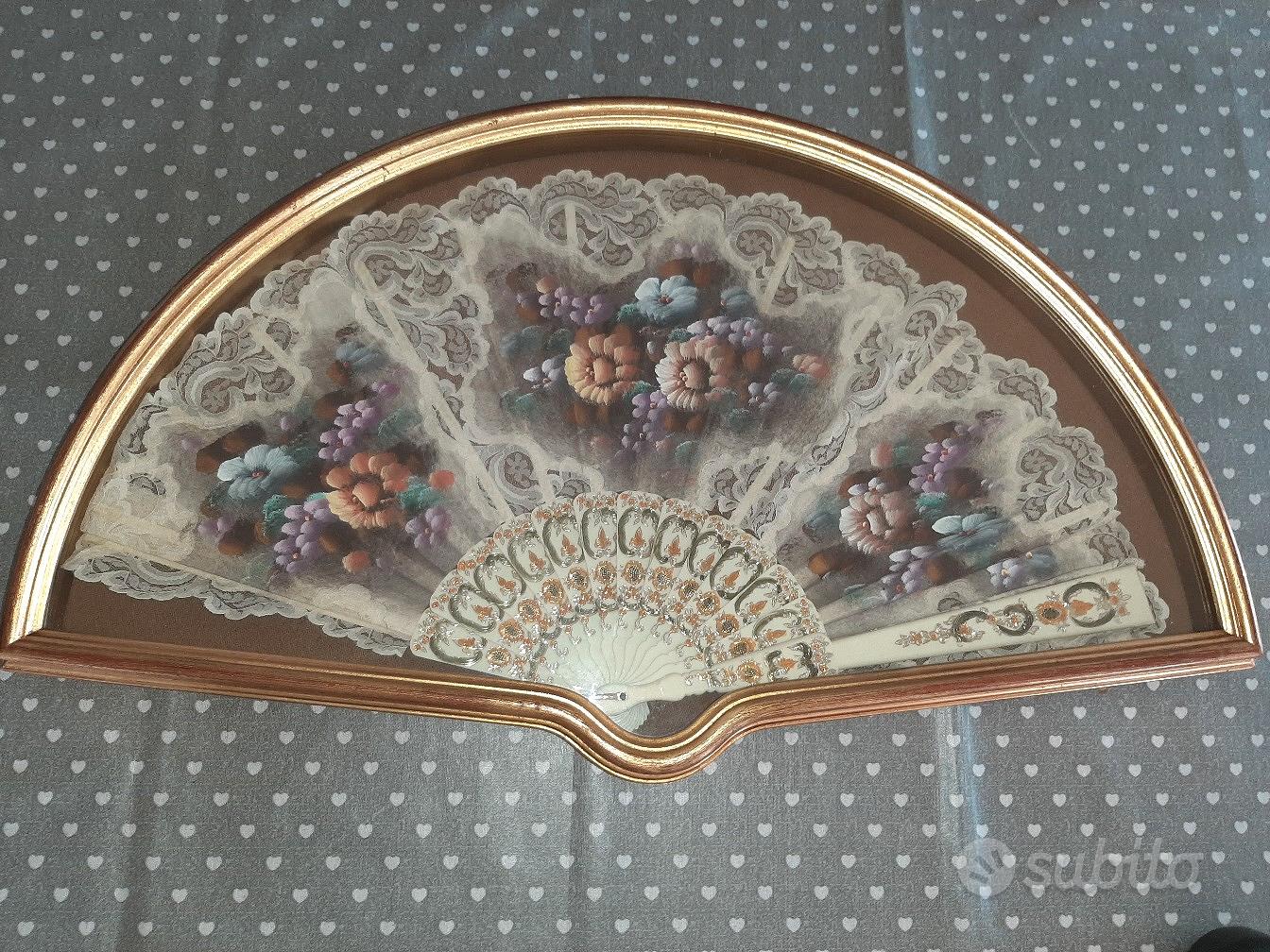cornice e ventaglio antico - Collezionismo In vendita a Torino
