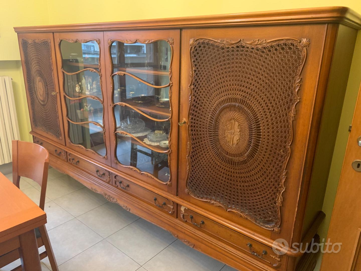 Salotto stile chippendale in legno pregiato - Arredamento e Casalinghi ...