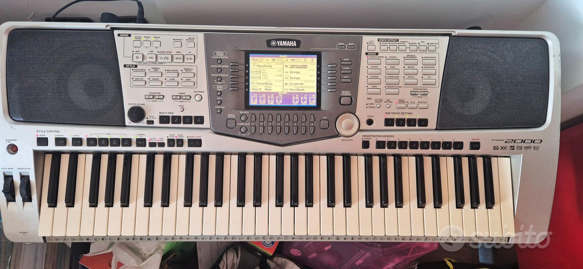 yamaha psr 2000 - Strumenti Musicali In vendita a Messina
