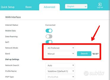 TP Link MR600 v2 Modem Router 4g+ - Informatica In vendita a Parma