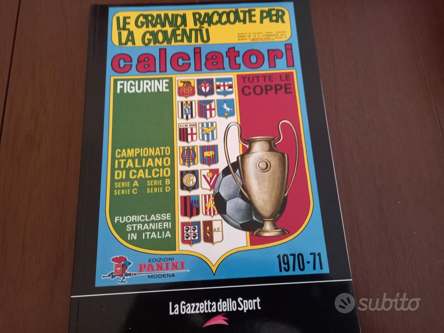 Album Panini 1970-1971 Le Grandi Raccolte Per La G - Libri e Riviste In ...