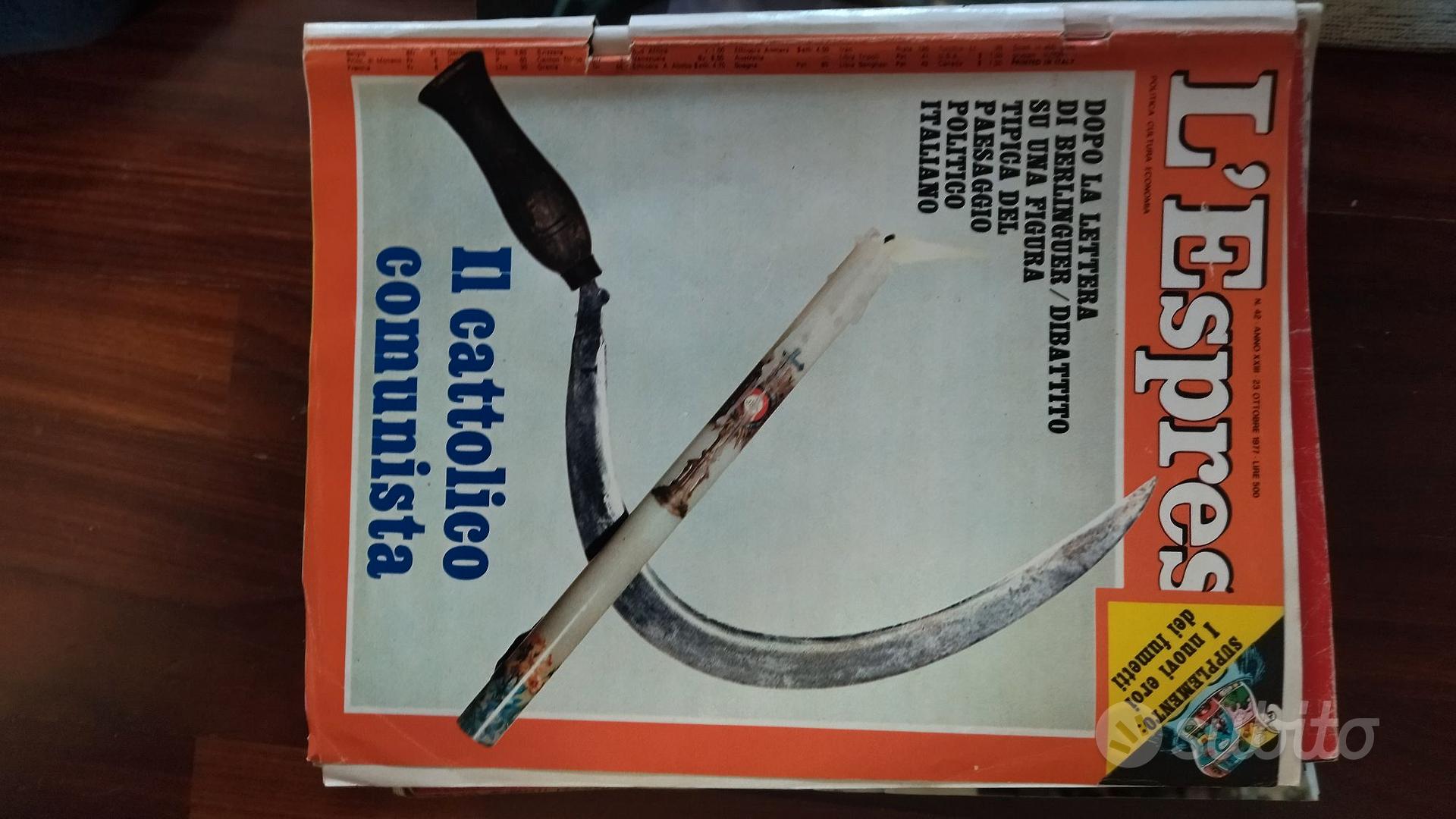 Riviste settimanali anni '70/'80 - Libri e Riviste In vendita a Treviso