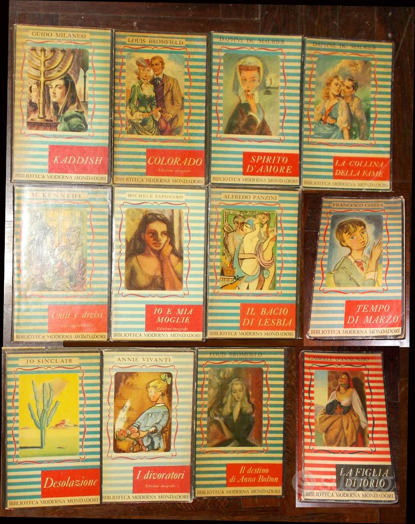 Lotto 12 libri biblioteca moderna mondadori - Libri e Riviste In ...