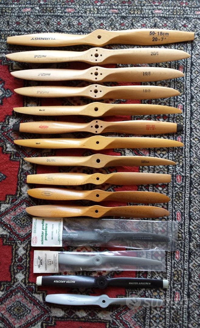 Eliche per aeromodelli varie misure - Collezionismo In vendita a Latina