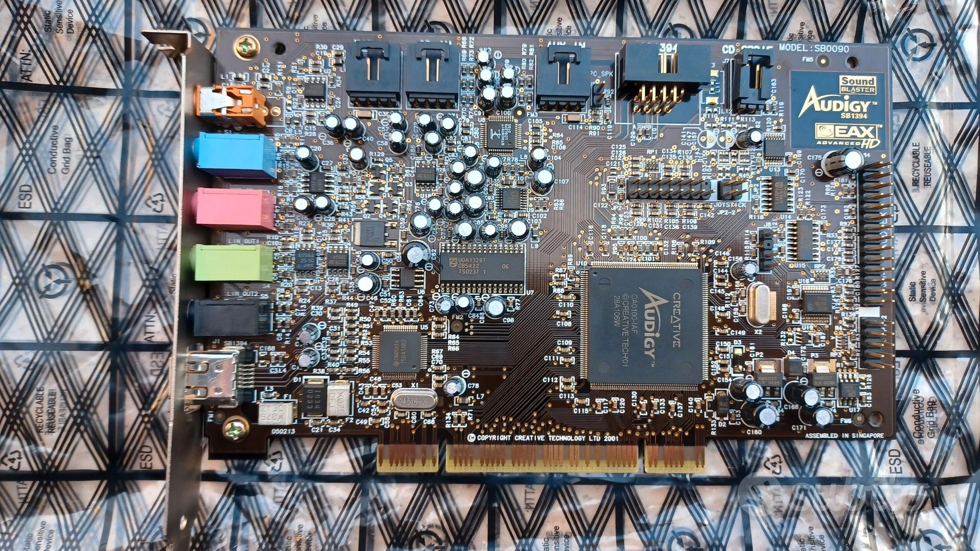 Sound Blaster Creative Audigy EAX nuova no scatola - Informatica In ...