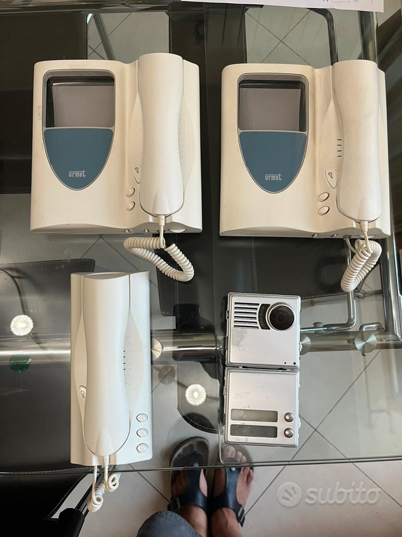 Kit videocitofono urmet (da riparare) - Audio/Video In vendita a Roma