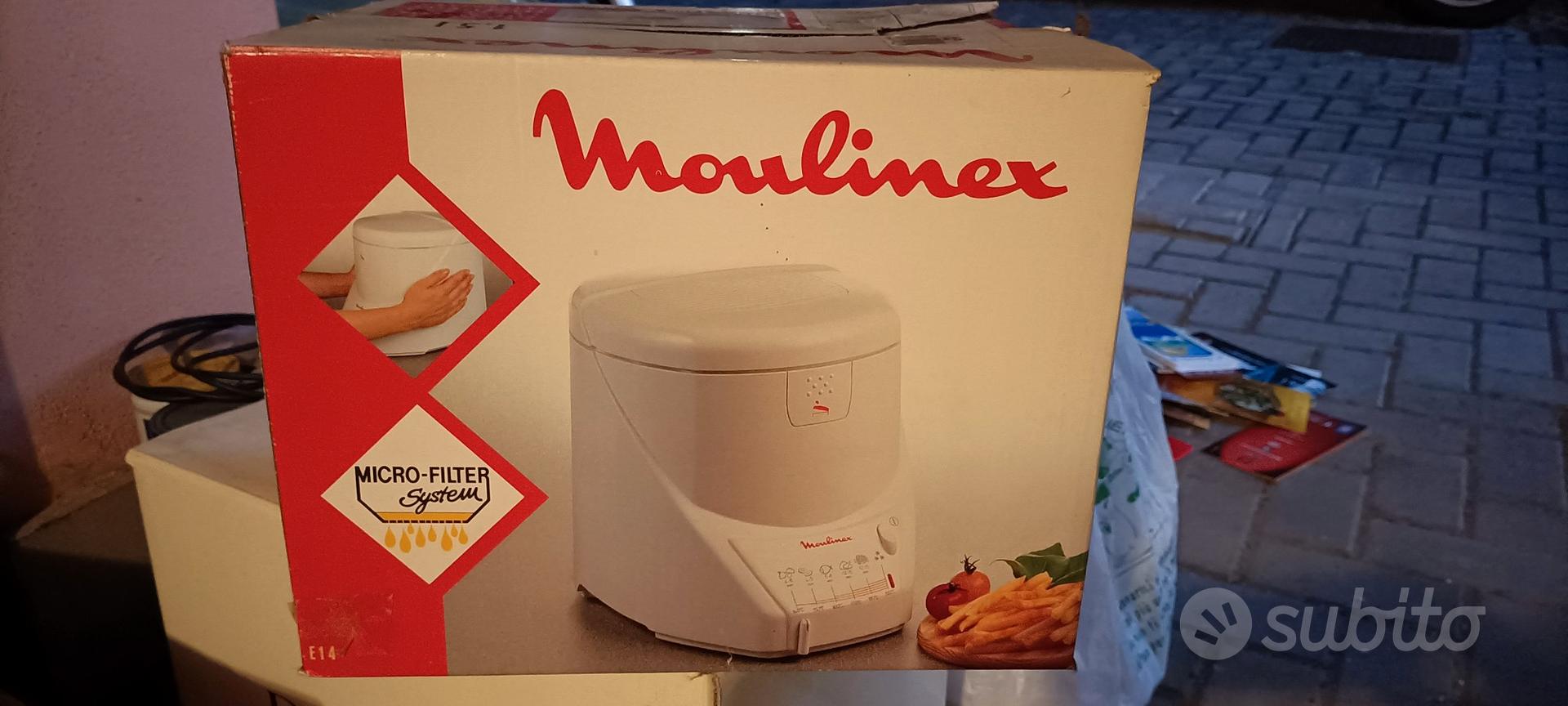 Friggitrice Moulinex con micro filter system nuova - Elettrodomestici ...