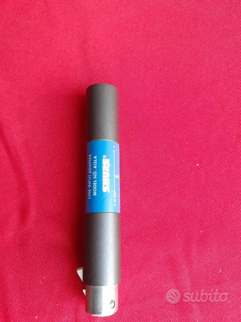 SHURE A15LA Line Input Adapter Attenuator - Strumenti Musicali In ...