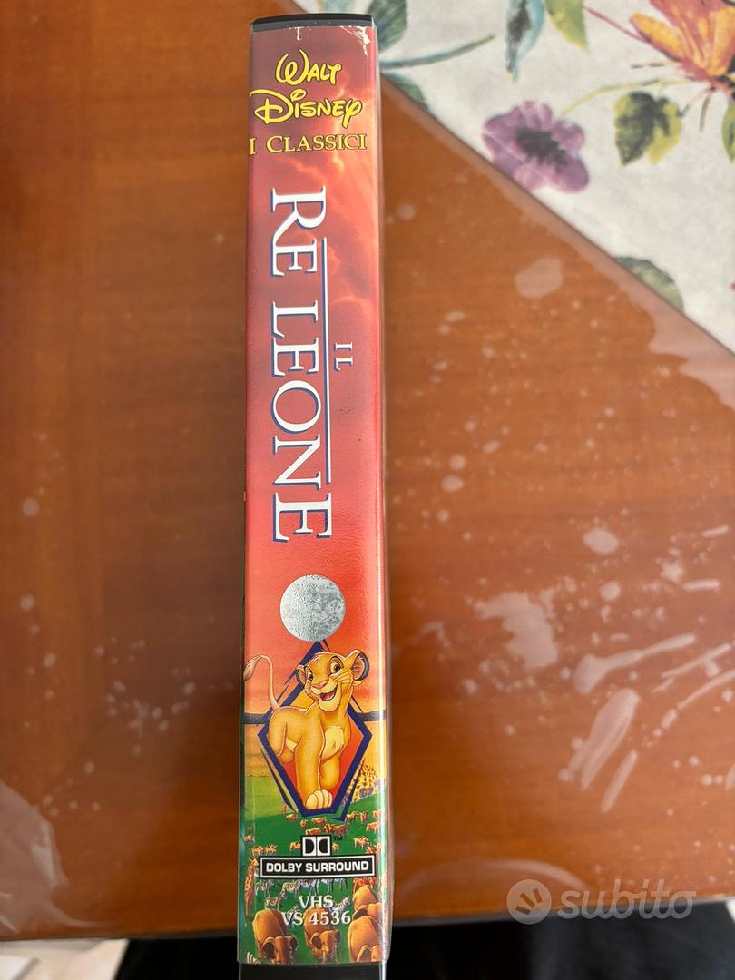 Videocassette originali VHS Il re leone e Aladdin - Musica e Film In ...