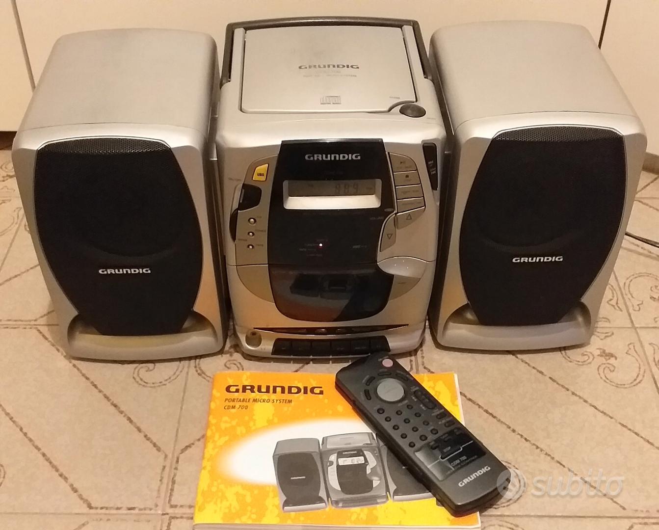 Radio grundig portable micro system cdm 700 - Audio/Video In vendita a ...