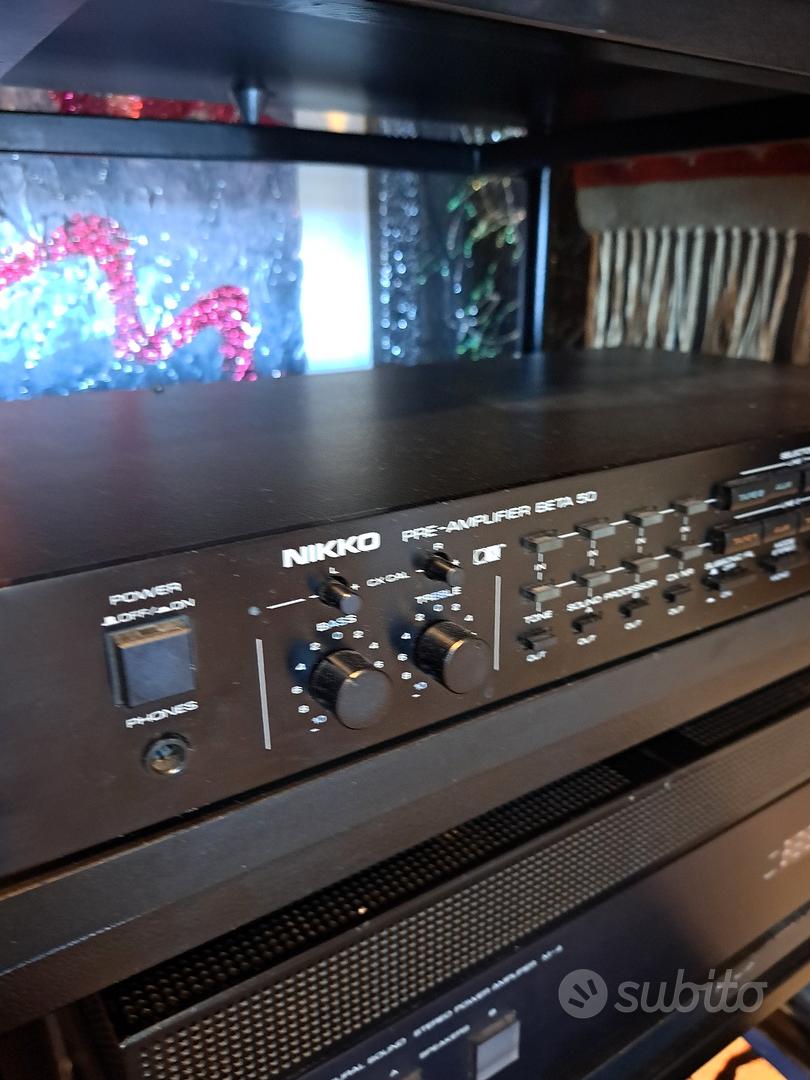 Preamplificatore Nikko Beta 50 - Audio/Video In vendita a Roma