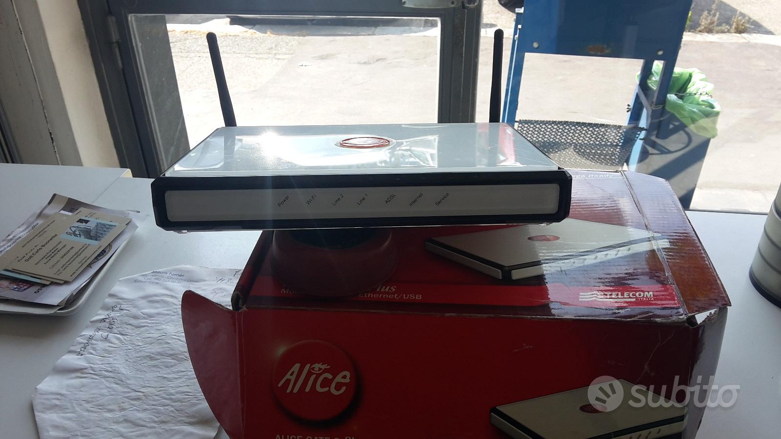 Modem ALICE ADSL no WIFI - Informatica In vendita a Torino