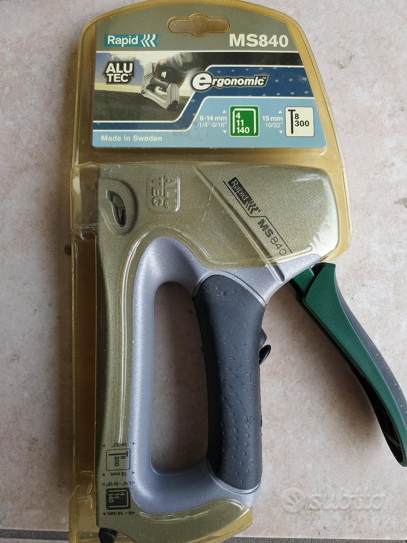 Graffatrice / Graffettatrice Rapid Alu Tec MS 840 - Giardino e Fai da te In vendita a Novara