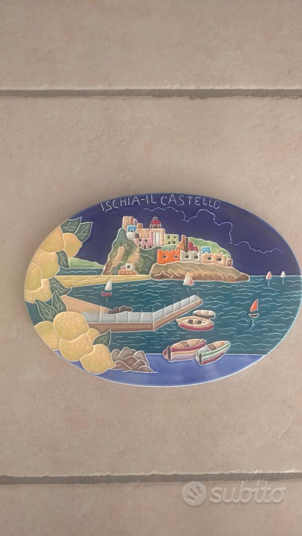 Piastrella in ceramica: Ischia - Collezionismo In vendita a Taranto