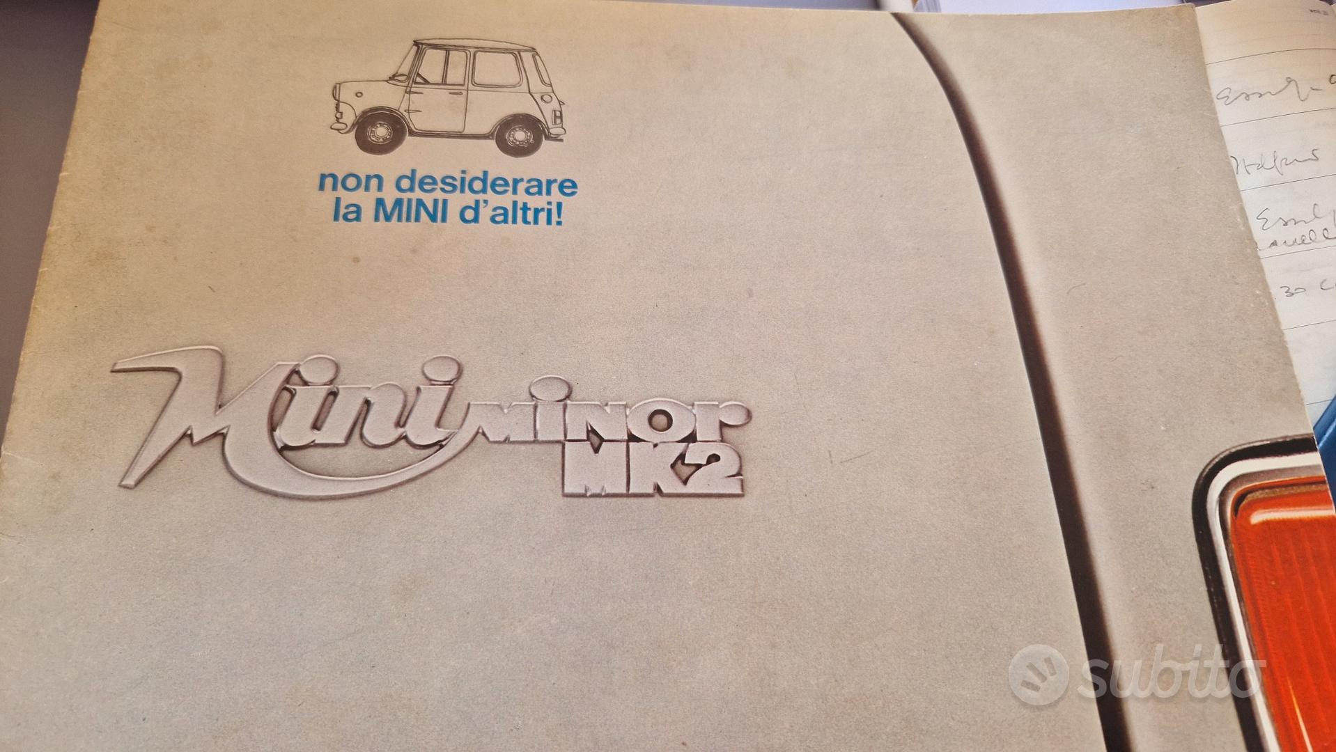 brochure Innocenti Mini Mk2 rara versione completa - Accessori Auto In ...