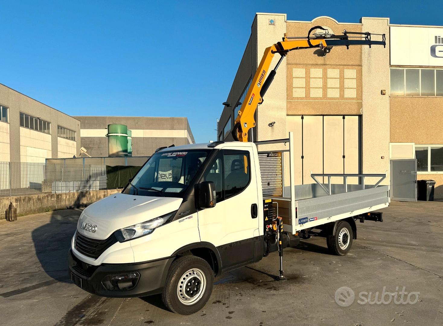 Subito - BRENNERO GRU SRL - Milano - Autocarro con gru e cassone fisso ...