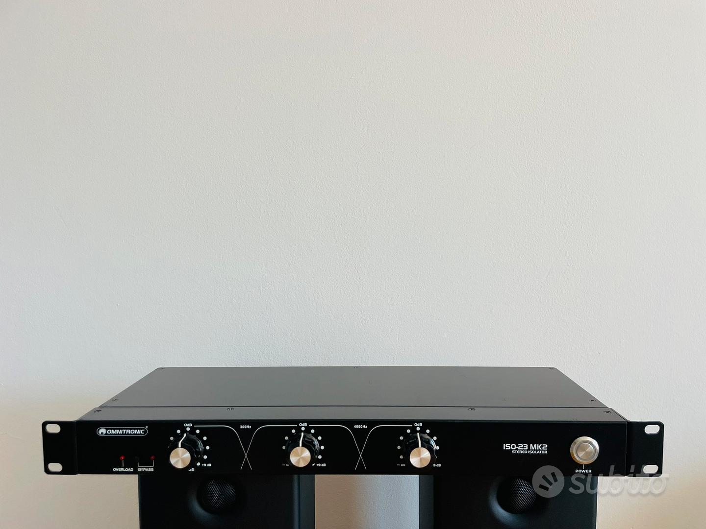 Isolator dj Omnitronic iso 23D MK2 DJ - Audio/Video In vendita a Mantova