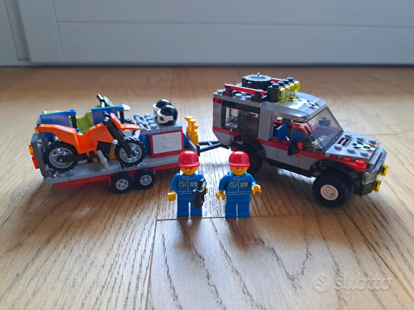 Lego City 3221 Autocarro e Lego 4433 Transporter - Collezionismo In ...