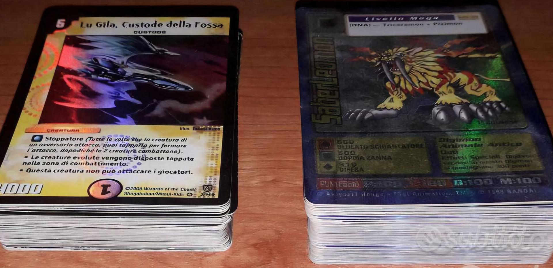 carte digimon e duel masters vintage - Collezionismo In vendita a Milano